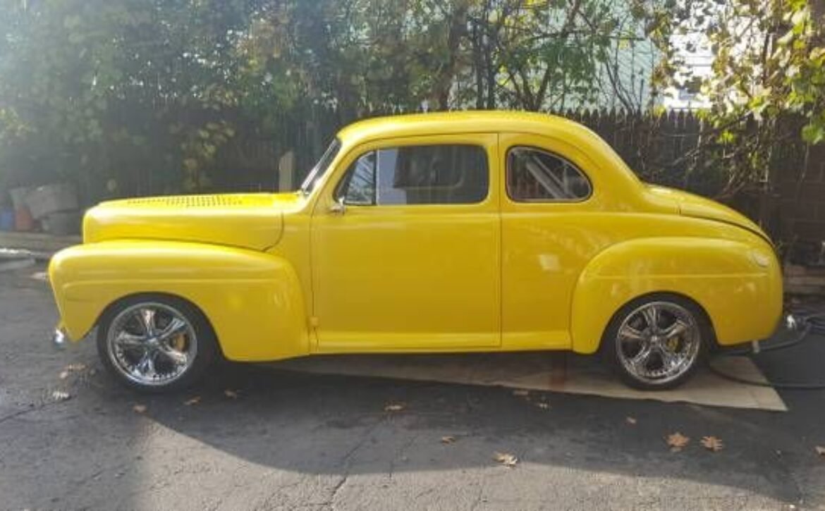 1946 Ford Custom 350 V8 engine – Muscle Cars Weekly