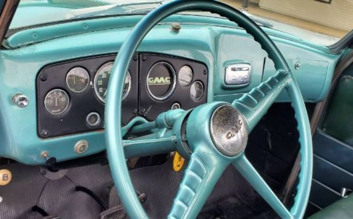 1954 GMC Pickup 6 in-line engine – Muscle Cars Weekly