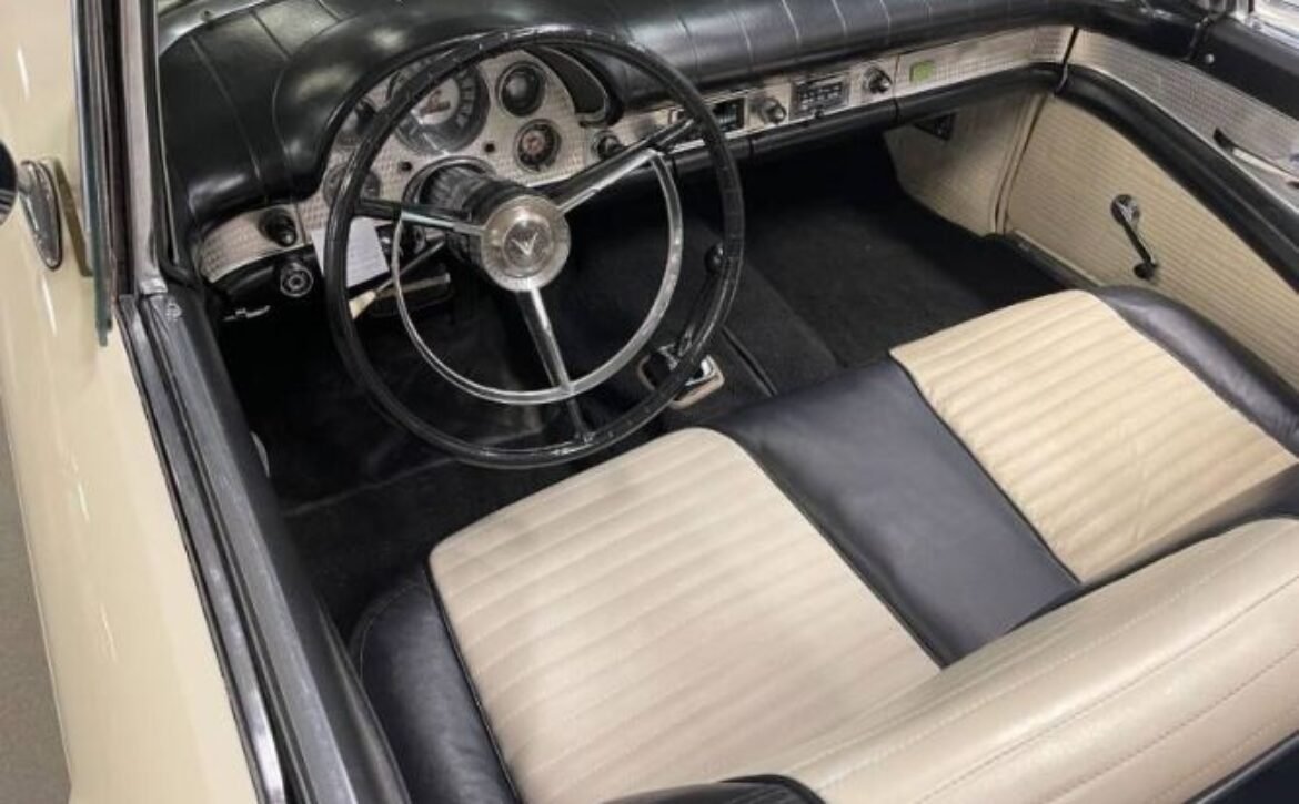 1957 Ford Thunderbird 312 engine automatic transmission – Muscle Cars ...