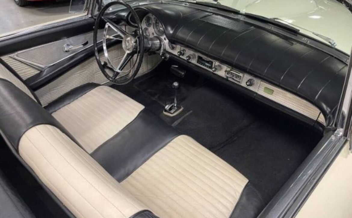 1957 Ford Thunderbird 312 engine automatic transmission – Muscle Cars ...