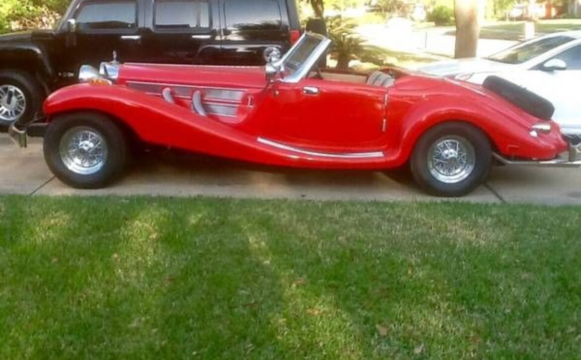 1934 Mercedes-Benz 500K V8 305 Chevy engine – Muscle Cars Weekly