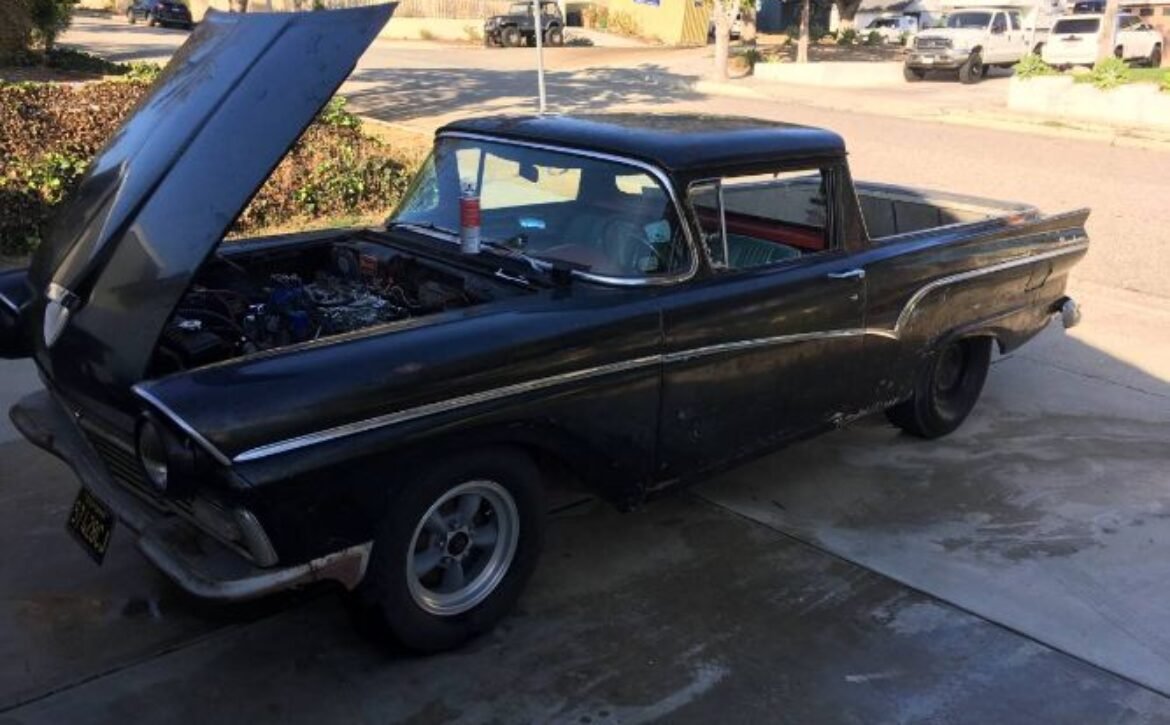 1957 Ford Ranchero 1967 428 Cobra Jet engine – Muscle Cars Weekly