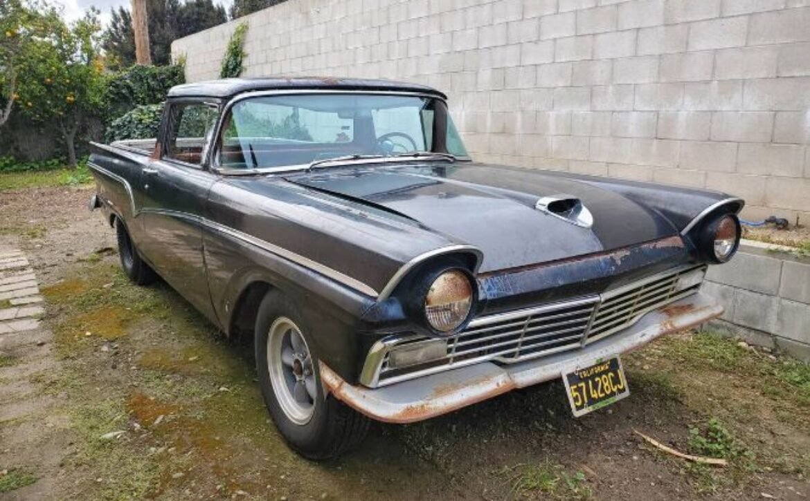 1957 Ford Ranchero 1967 428 Cobra Jet engine – Muscle Cars Weekly