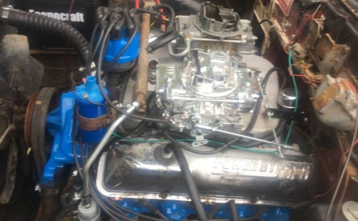 1957 Ford Ranchero 1967 428 Cobra Jet engine – Muscle Cars Weekly