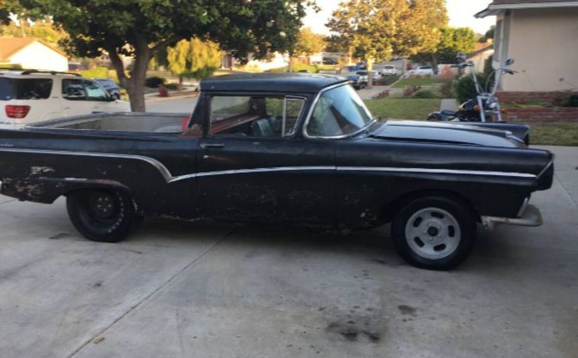 1957 Ford Ranchero 1967 428 Cobra Jet engine – Muscle Cars Weekly