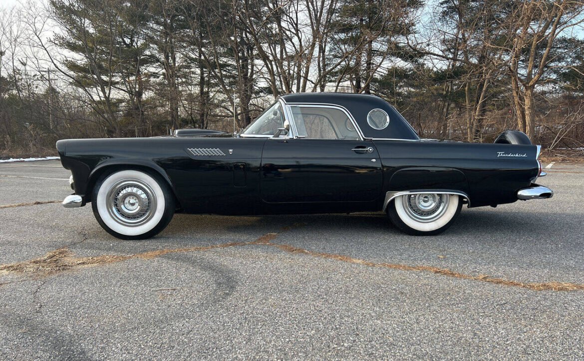 1956 Ford Thunderbird 312 V8 engine – Muscle Cars Weekly