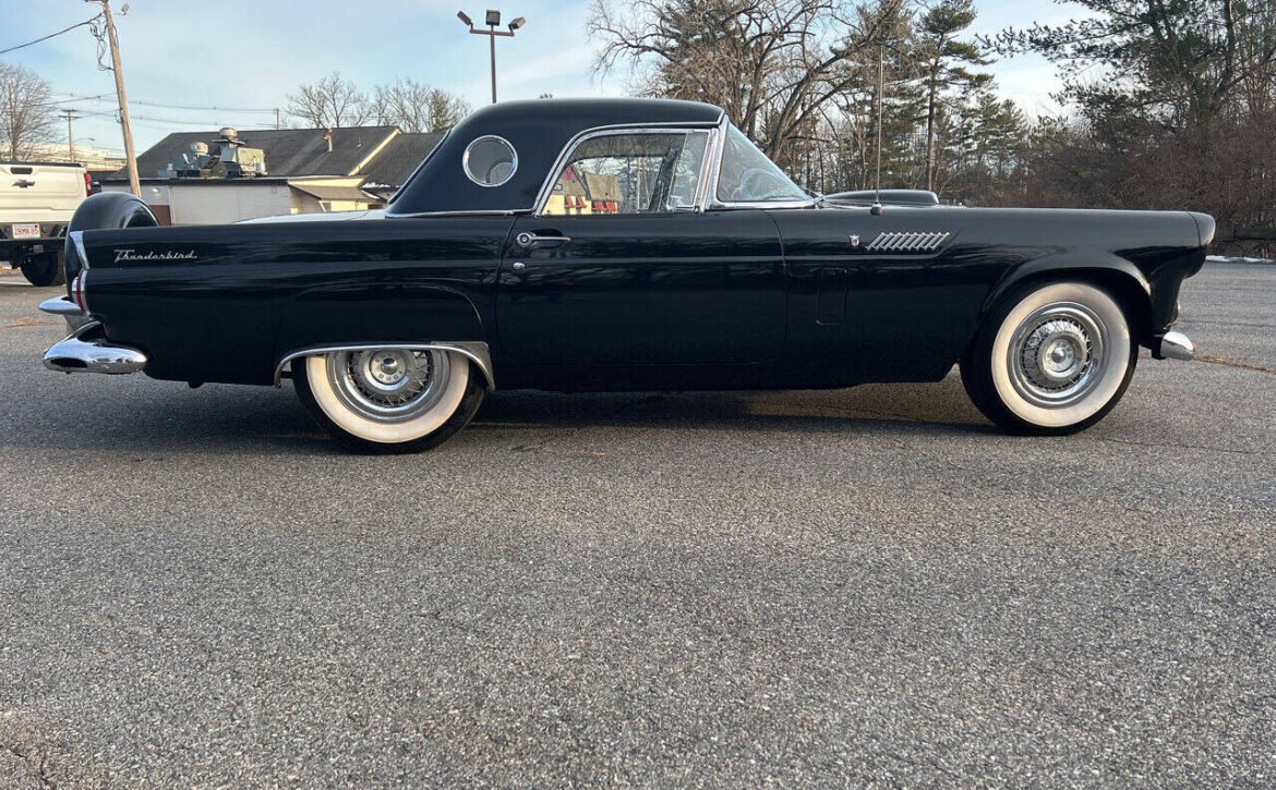 1956 Ford Thunderbird 312 V8 engine – Muscle Cars Weekly