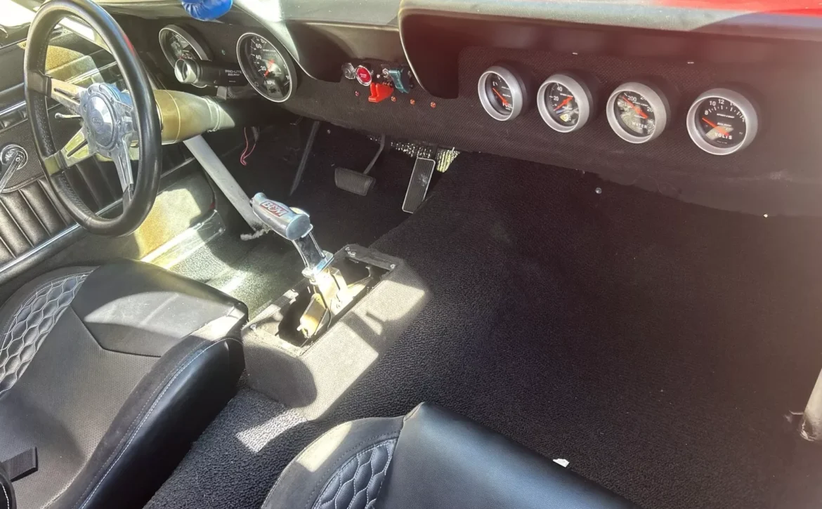 1966 Ford Mustang black Automatic 302 Engine – Muscle Cars Weekly