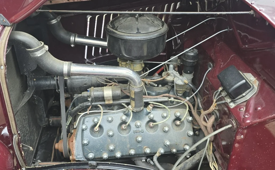 1936 Ford Model 68 v8 1945 221 CI 3.6 L Engine – Muscle Cars Weekly